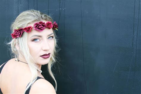 Free Images Face Headpiece Lip Beauty Blond Hair Accessory Pink Head Hairstyle Skin