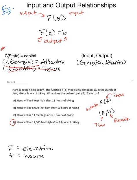 Input And Output Relationships 4 Output Fly Input Fla B Output 9