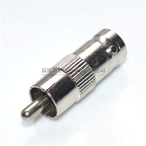 监控电视转接头莲花头bnc母转av公视频转接头 Rca公转bnc母 10个 虎窝淘