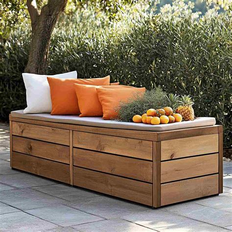 20 Outdoor Storage Bench Ideas That Double As Secret Organizers