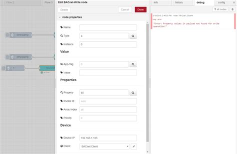Bacnet Write · Issue 8 · Biancoroyalnode Red Contrib Bacnet · Github