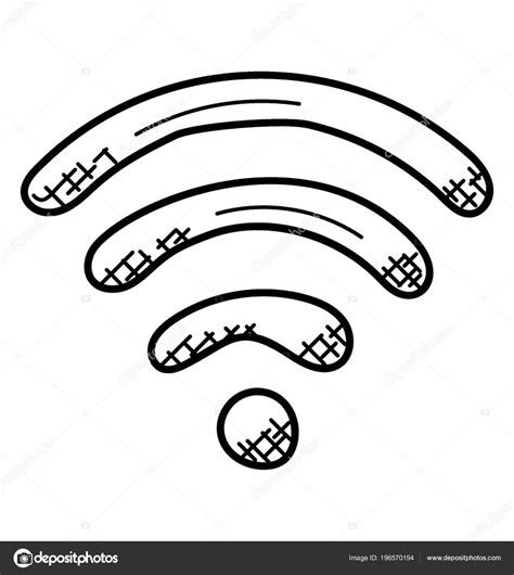 Wireless Internet Signals Wifi Hotspot Stock Vector By ©creativestall 196570194