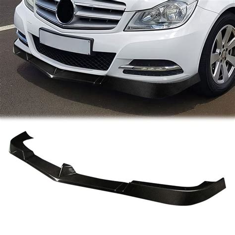 3 Pieces Front Bumper Lip12 14 Mercedes Benz W204 C Class Mercedes