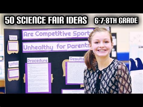 Science Fair Projects For Middle School