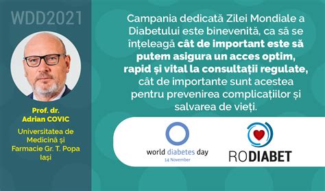 Prof Dr Adrian Covic Pacienții Cu Diabet Au Nevoie De O Echipă Multidisciplinară Rodiabet