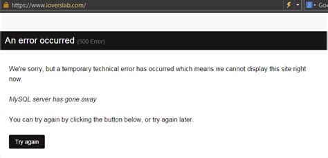 some of the site isn t working properly technical support loverslab