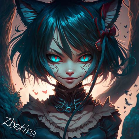 Cheshire Anime Style By Zhatira On Deviantart