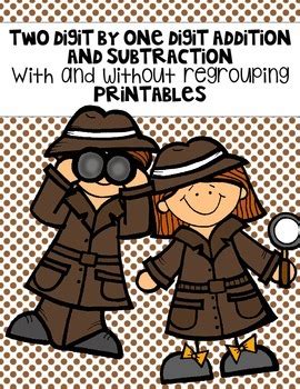 Two Digit With One Digit Addition And Subtraction Printables TpT