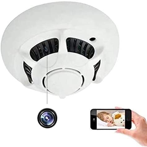 Detector de humo con cámara wifi Setec