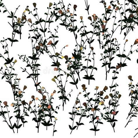 Jasmine Pattern Stock Illustration Illustration Of Adorn