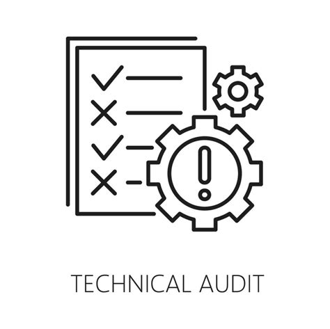 Technical Audit Web Audit Isolated Thin Line Icon 36027201 Vector Art Technical Audit Web Audit Isolated Thin Line Icon 36027201 Vector Art