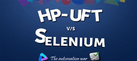 Hp Qtp Uft Vs Selenium Webdriver Selenium Credo Comparison