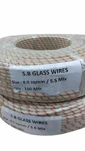 Single Core 4 Sq Mm Ss Mix Glass Wire At ₹ 29meter In Meerut Id