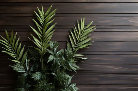 Premium Photo Photo Of Palm Leaf Backdrop And Wooden Cross Decoration Highlighting Good Friday