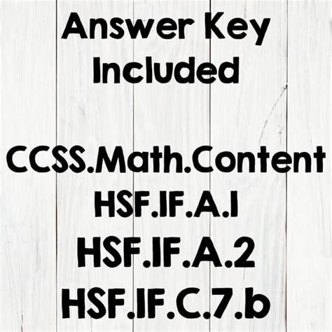 Piecewise Linear Functions Lesson Guided Notes Practice Worksheets Exit Ticket