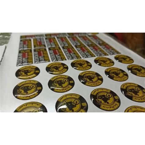 Jual Stiker Timbul Resin Custom Sticker Emblem Shopee Indonesia