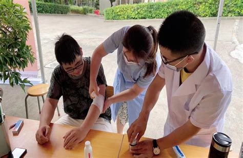 用心服务 全力保障学校医务室圆满完成2022级新生军训医疗保障工作 后勤部