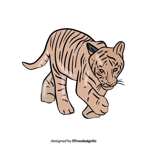 Cute Tiger Clipart Free Download