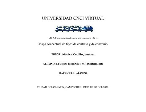 Actividad 1 Mapa Conceptual E Infografía Act Universidad Cnci Virtual