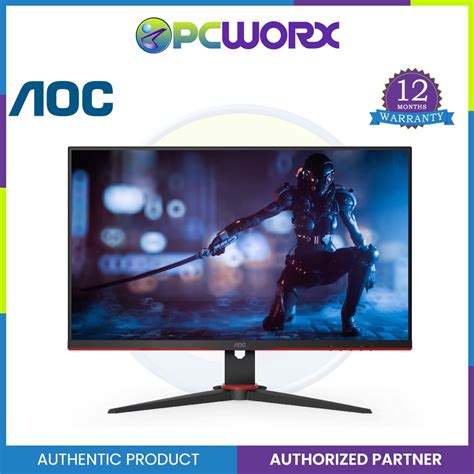 AOC G SPE Ms IPS Hz Adaptive Sync Gaming Monitor Shopee Philippines