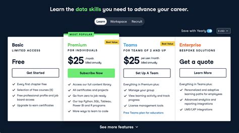 Datacamp Learn Subscription Plans An Overview Support Datacamp