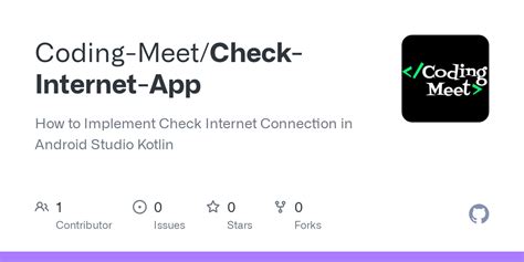 Github Coding Meetcheck Internet App How To Implement Check