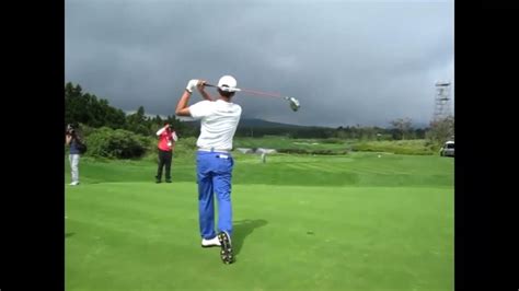 골프레슨 한일국가대항전에서 Kpga 김도훈 프로의 드라이버 스윙 동영상 Youtube