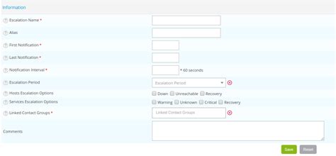 Escalation Centreon Documentation