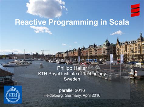 Reactive Programming In Scala Speaker Deck