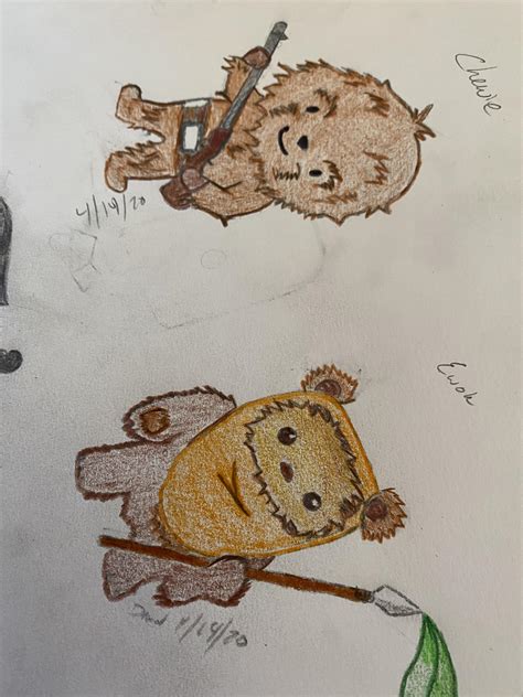 Chewie And An Ewok Im Bored R StarWarsEU