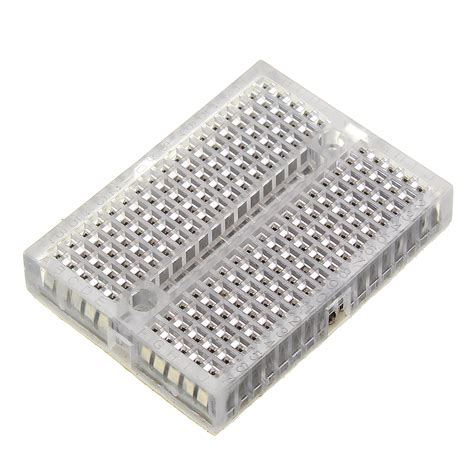 Pcs Mini Breadboard Protoboard DIY Kit Universal Transparent Solderless SYB Breadboard