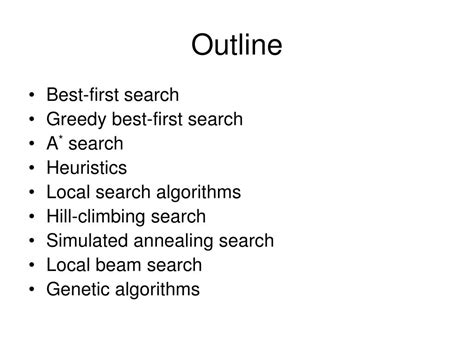 Ppt Informed Search Algorithms Powerpoint Presentation Free Download Id5941774