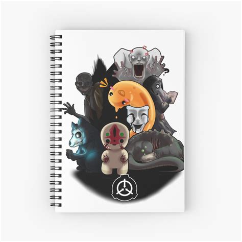 The Scps Spiral Notebook For Sale By Amicableapparel Redbubble