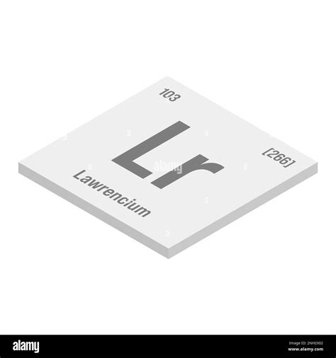 Chemical Symbol Lr Stock Vector Images Alamy