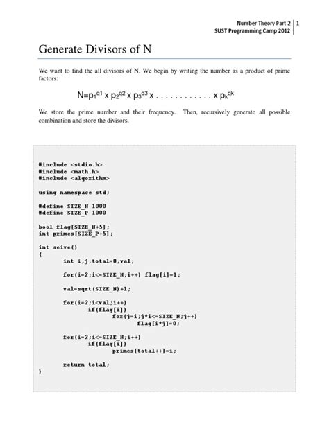 Numbertheory Part 2 Pdf Discrete Mathematics Number Theory