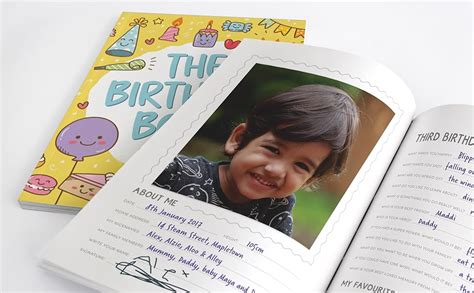 The Birthday Book Moments From Years 1 18 Press Ombrello