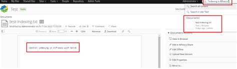 The Java And Alfresco World Control Indexing In Alfresco With Alfresco