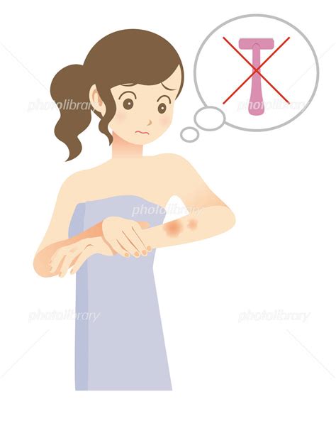 肌トラブル イラスト素材 1967909 フォトライブラリー Photolibrary