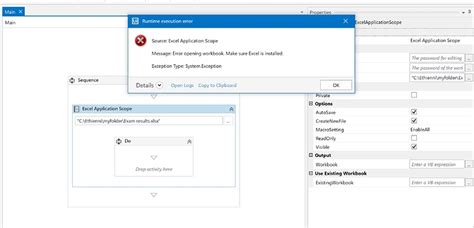 Excel Application Error Error Opening Workbook Make Sure Excel Is Excel Application Error Error Opening Workbook Make Sure Excel Is
