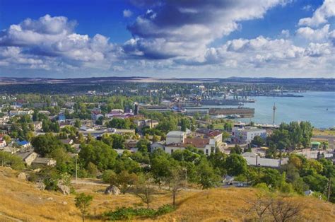 Города и посёлки Крыма список численность населения фото города на подробной карте