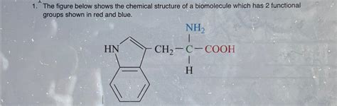 Solved The Figure Below Shows The Chemical Structure Of A Chegg