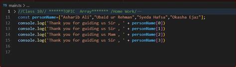 Hooria Fatima On Linkedin Typescript Javascript