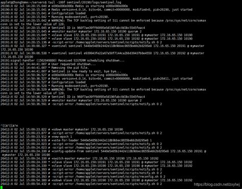 011 Redis部署方式 哨兵模式sentinel Client Reconfig Script Csdn博客