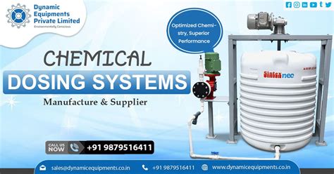 Manufacturer Of Standard Caustic Dosing System Dynamic Equipments Pvt