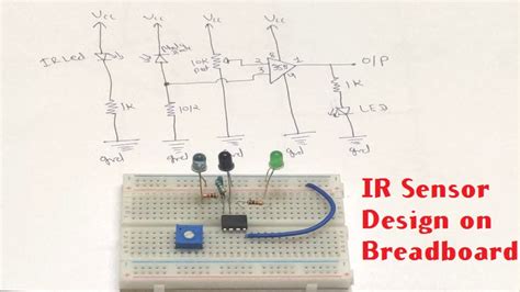 Heat Sensor Circuit Diagram On Breadboard