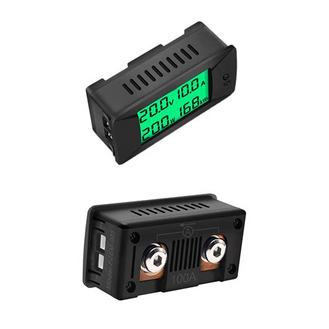 Digital Display Voltage Current Meter DC 0 300A 300V Power Electric Energy Consumption Tester