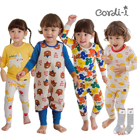 코디아이 겨울 실내복 세일 스판기모 후라이스 수면조끼 아기 유아 내복 티몬