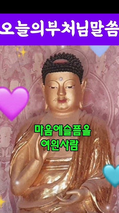 오늘의부처님말씀 법구경 명언 자기수행 좋은글 마음의소리로쓰는글 Youtube