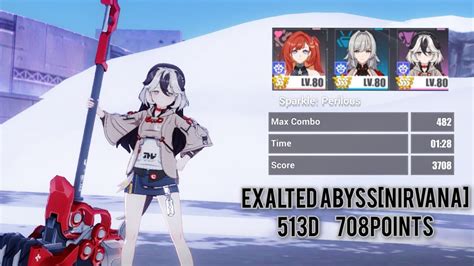 Hi3 Sea Ex Abyss[nirvana] Sd Bio Mech Mobs Stellar 708pts 513d Sena Ss0 3 Helia 1 Coralie 1
