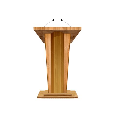 현실적인 나무 연단 스탠드 벡터 나무 연단 스탠드 현실적인 빈 갈색 나무 스탠드 연단 트리뷴 나무 연단 연단 연설 스탠드